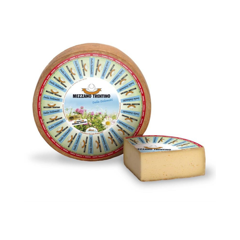 Mezzano cheese from Trentino High Mountain | Typical cheese of Trentino ...